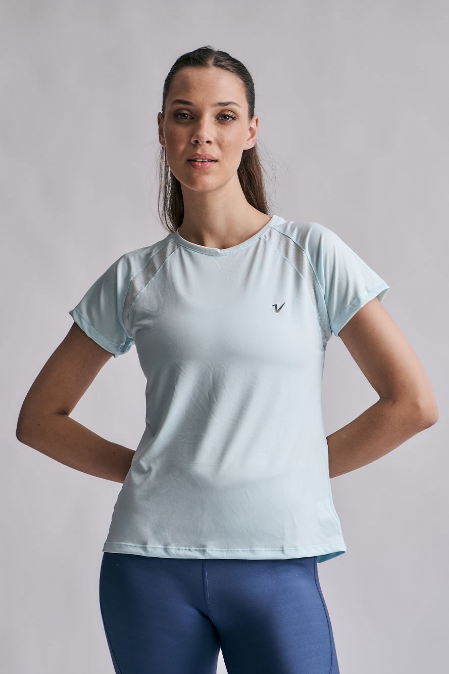 Remeras Celeste 9702